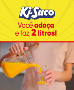 Muito mais sabor e vitaminas com o suco da fruta | Ki-Suco