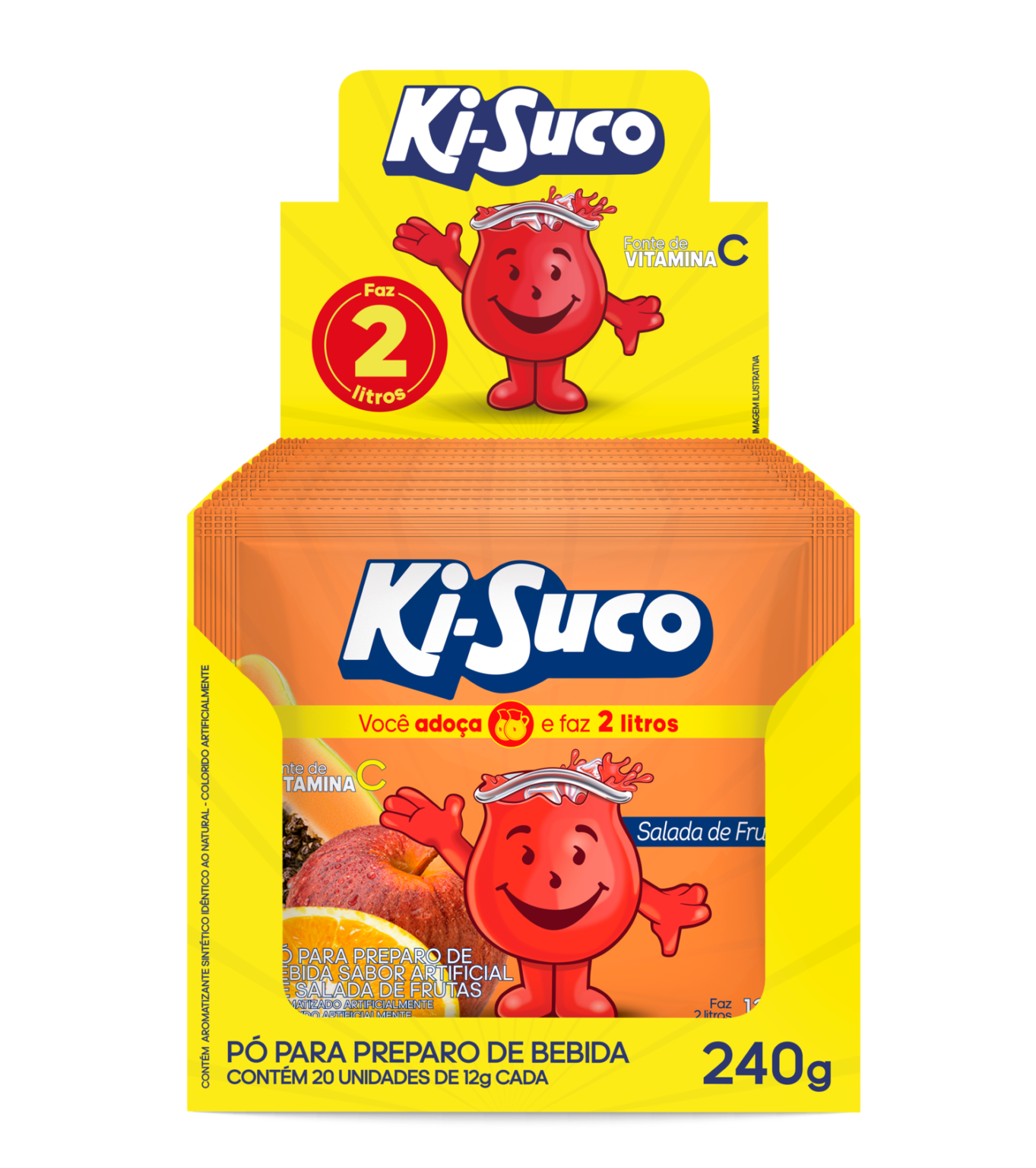 Ki-Suco Salada de Frutas - 12g - Ki-Suco
